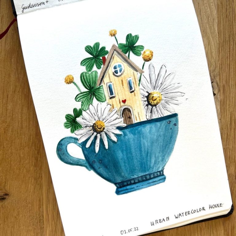 Easy Spring Painting Ideas - Watercolour Workshop