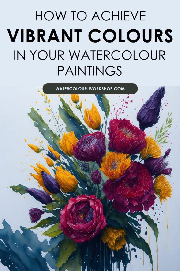 How to Achieve Vibrant Colors in Your Watercolour Paintings ...
