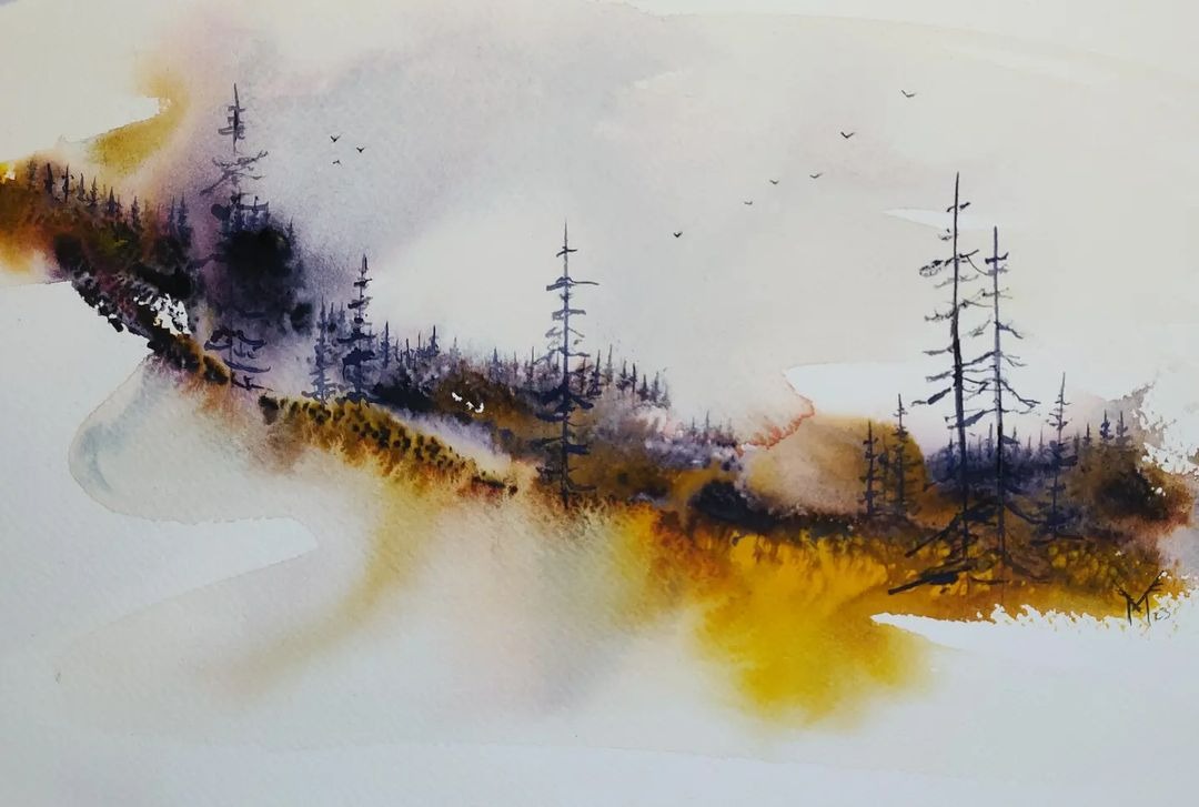Breathtaking Watercolour Landscape Ideas - Watercolour Workshop