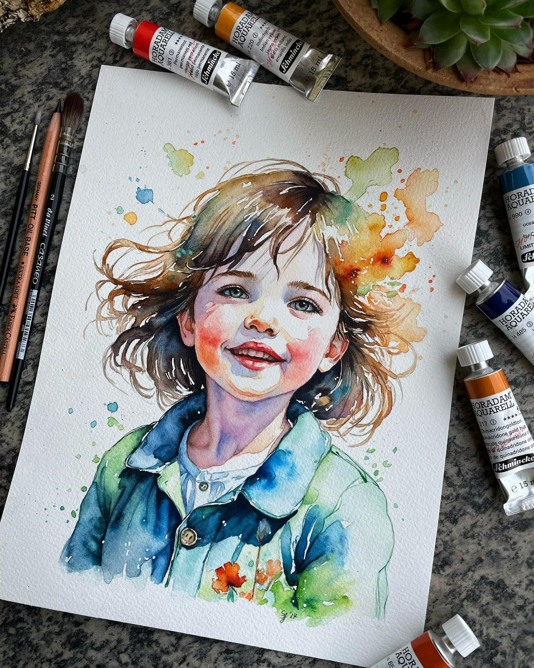 Incredible Watercolor Portraits - Watercolour Workshop