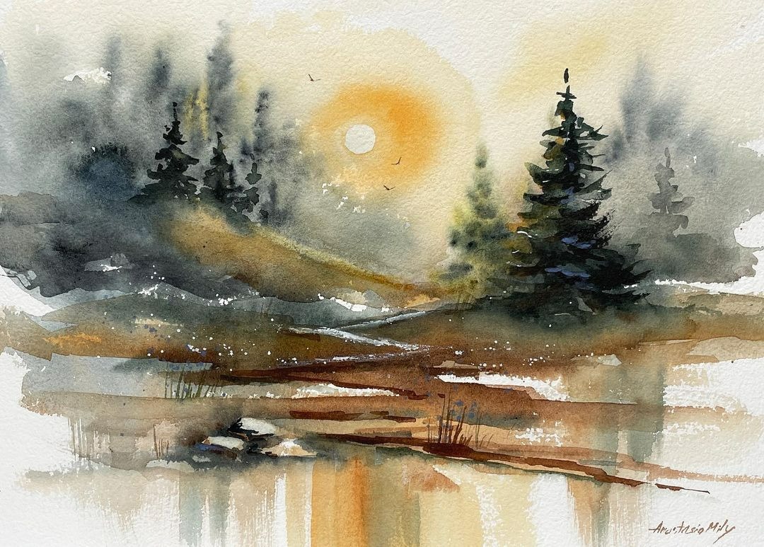 How to Find Your Signature Watercolour Style - Watercolour Workshop