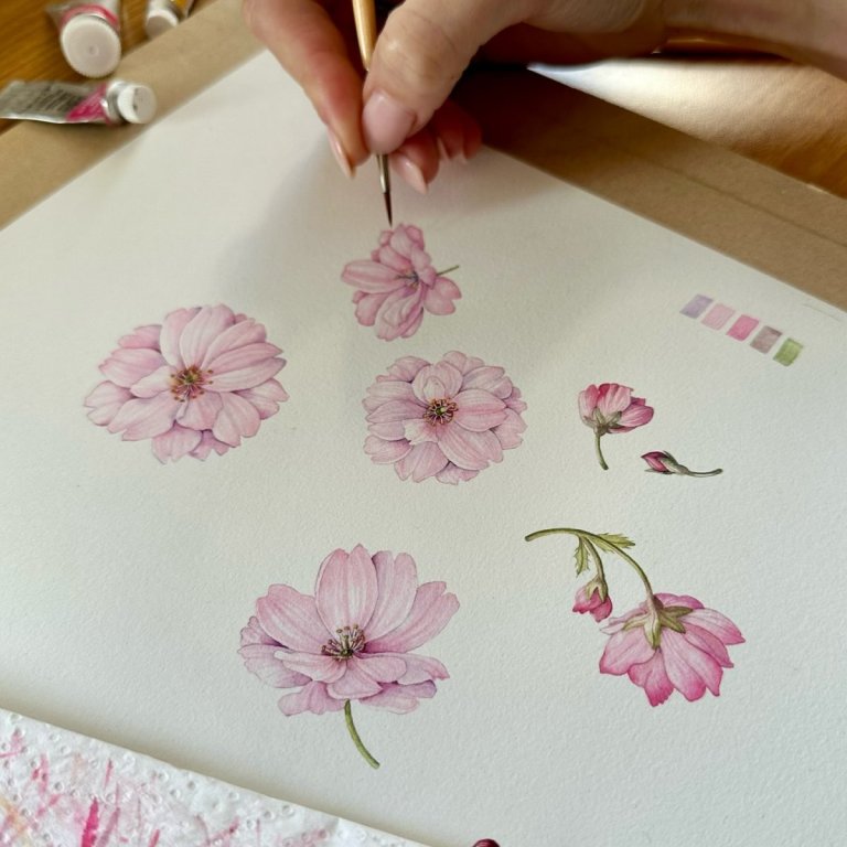 How to Find Your Signature Watercolour Style - Watercolour Workshop